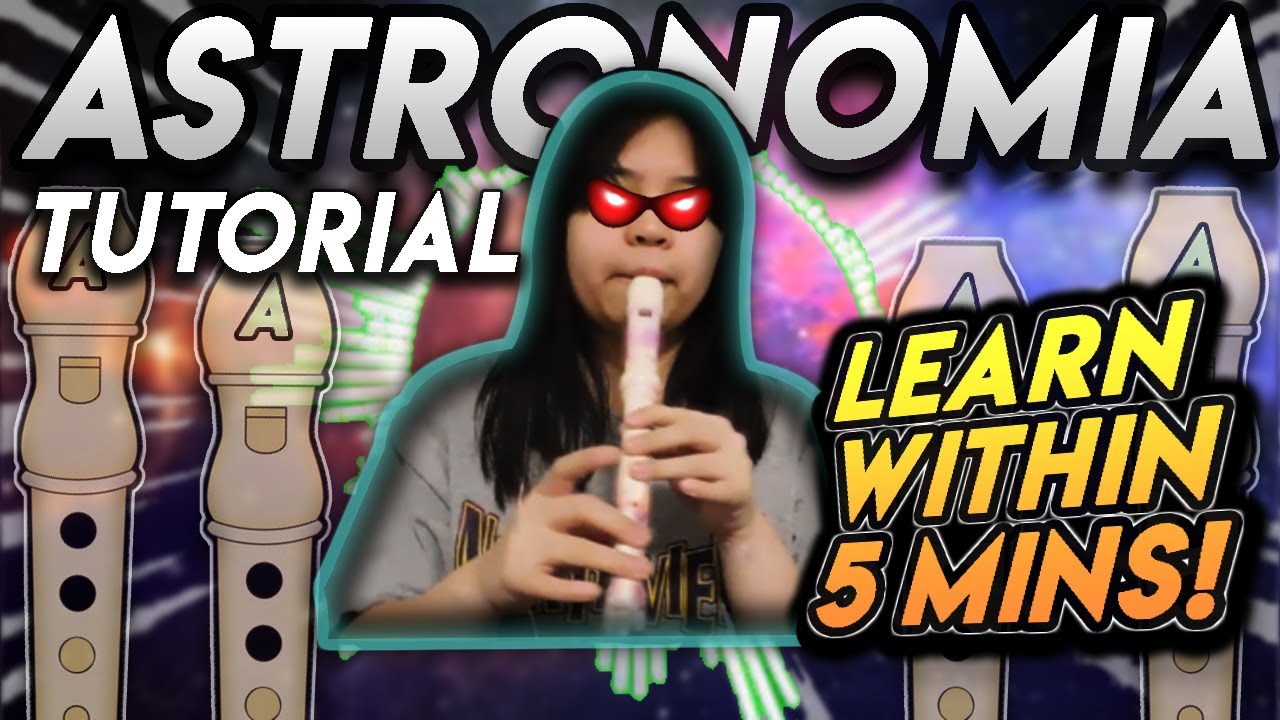 (Easy) "Coffin Meme Song" ASTRONOMIA Recorder/Flauta Tutorial - YouTube