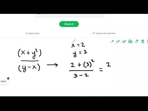 Algebra Expressions with Fraction Bars Examples - YouTube