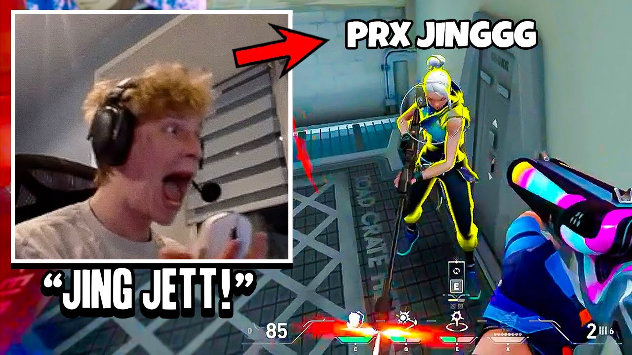 PRX SOMETHING OUTPLAYED PRX JINGGG ON JETT IN RANKED & CRAZY YORU ...