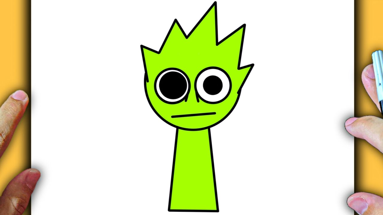 HOW TO DRAW OWAKCX (LIME) - INCREDIBOX SPRUNKI - YouTube