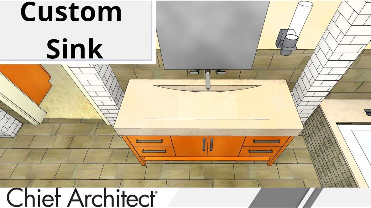 Parabola Master Bath Project - Countertop and Custom Sink - YouTube