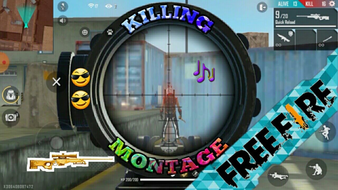 ☆GARENA FREE FIRE || BEST KILLING MONATGE || FREE FIRE BATTLEGROUND ...