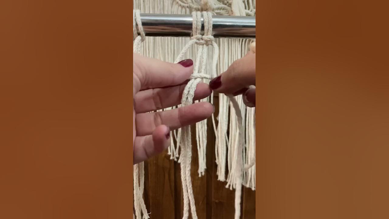 #tutorialnudoespiral #tutorial #macrame #tutorialmacrame - YouTube