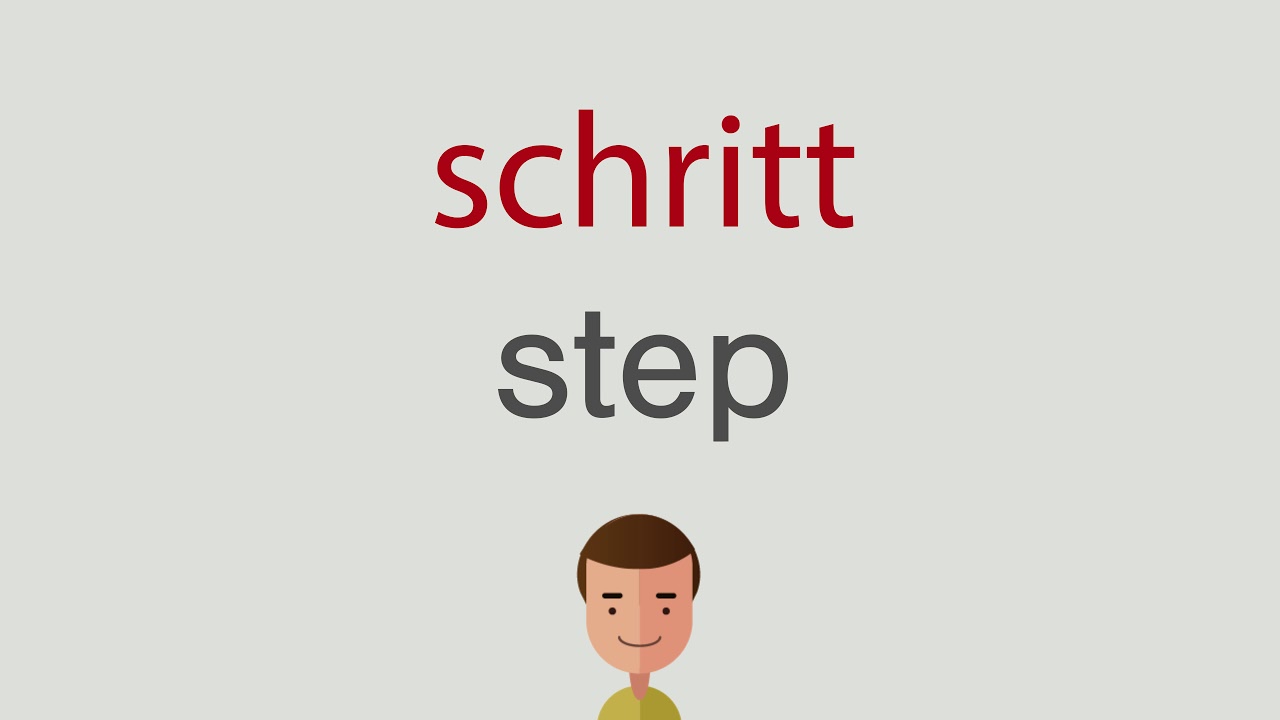 Wie heißt schritt auf englisch - YouTube