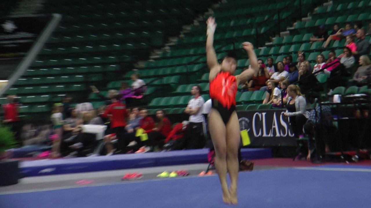 Yuka Nagano - Floor - 2017 WOGA Classic - YouTube