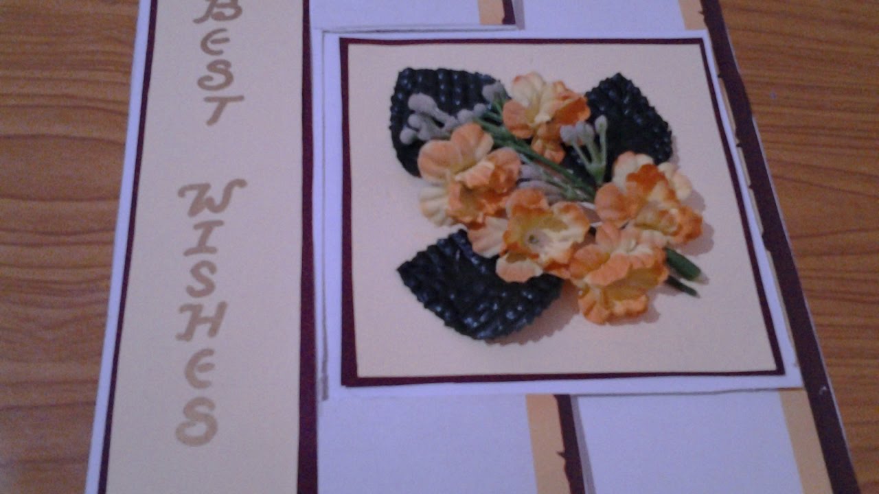 Easy Swing Greeting Card for all Occasion - YouTube