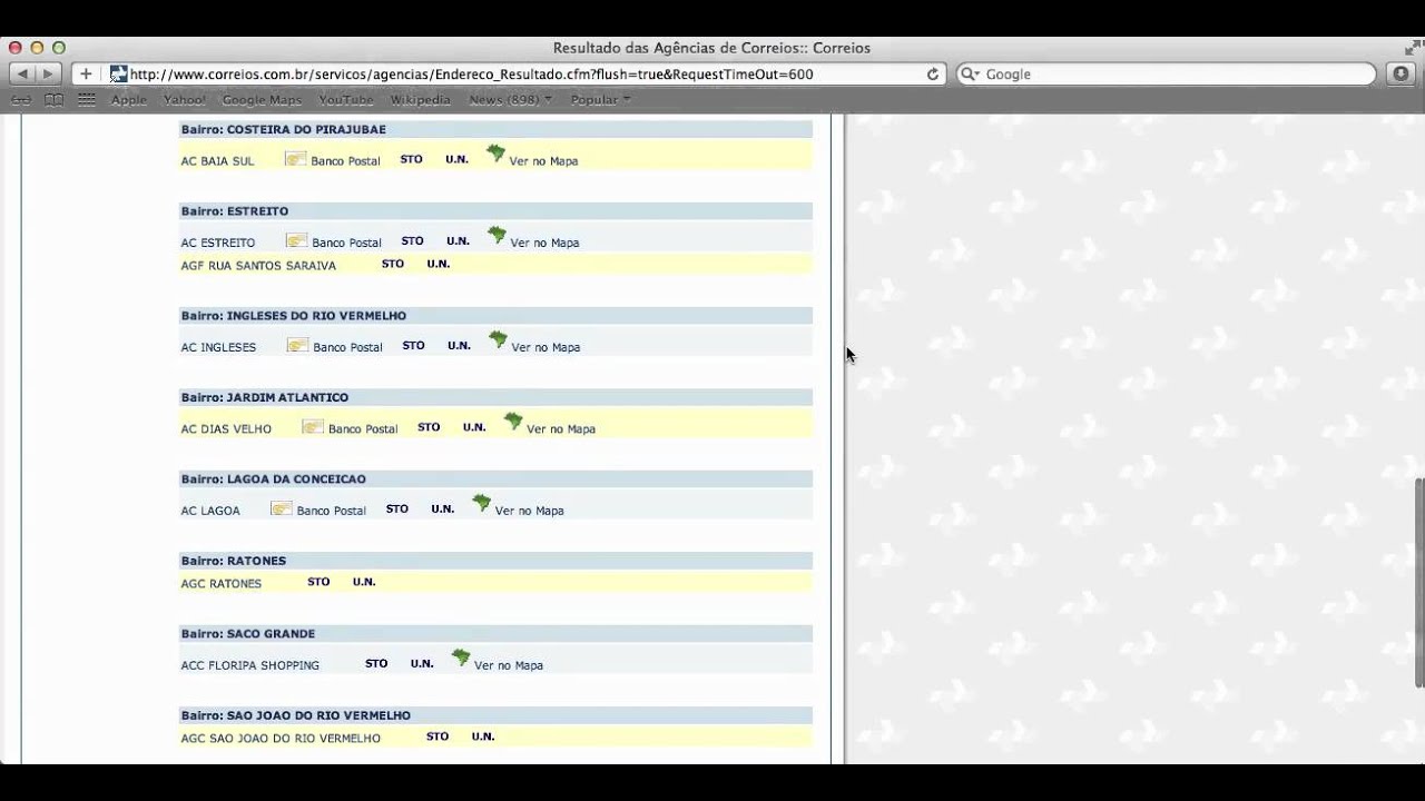 Finding a Correios Brazilian Post Office - YouTube