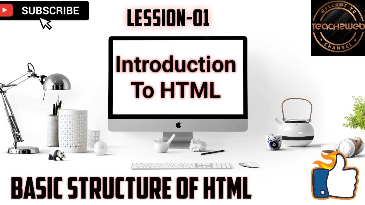 Introduction To Html Lession:-01 How To Create And Run Html File - Youtube