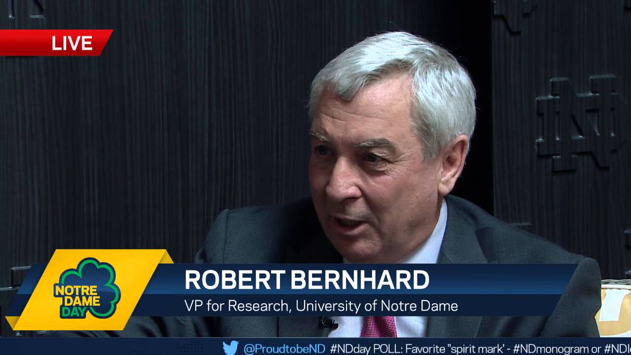 Bob Bernhard Interview - Notre Dame Day 2015 - YouTube