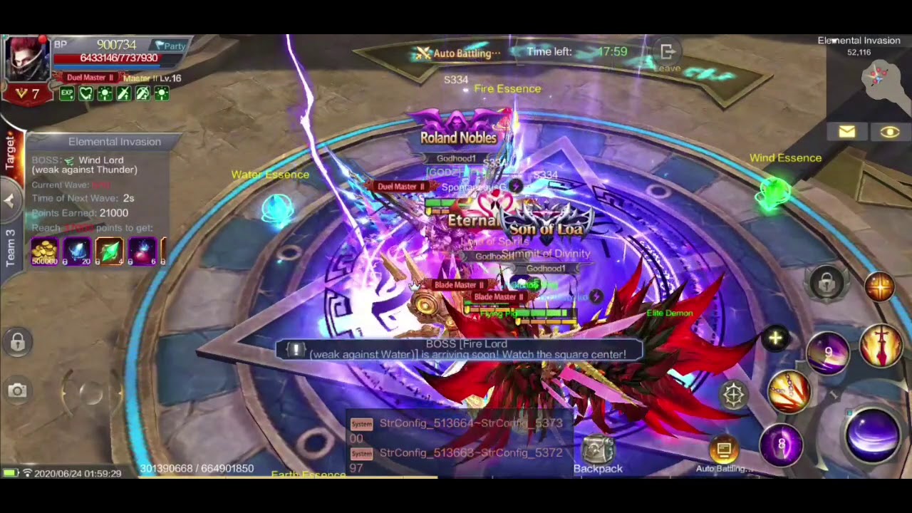 Elemental Invasion MU ORIGIN 2 - YouTube