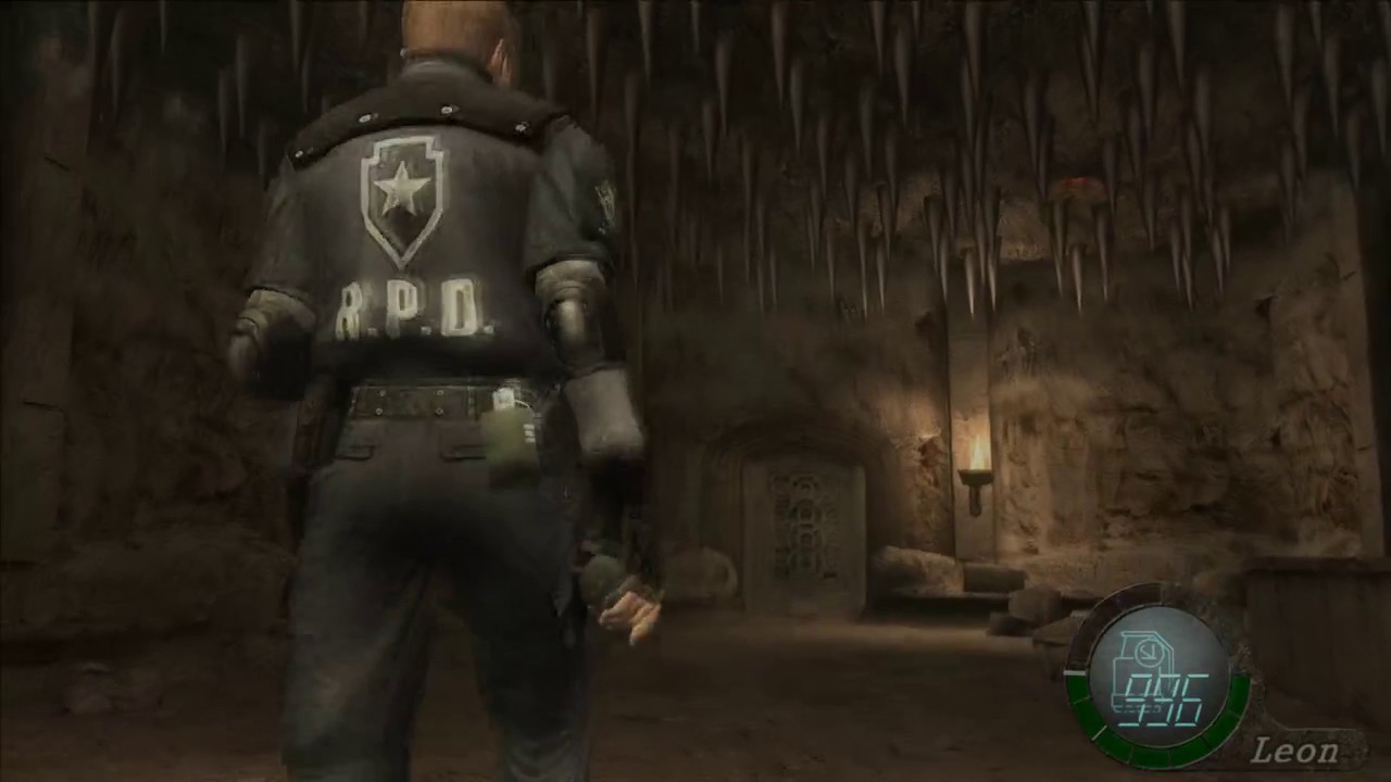 RE4 spike room 2 (with grenade) - YouTube