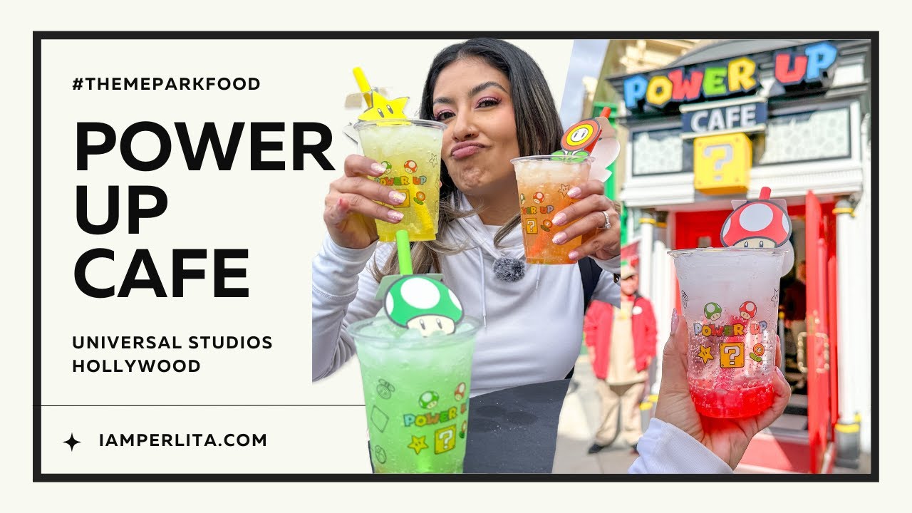Brand-New Power Up Cafe Tasting Event at Universal Studios Hollywood ...