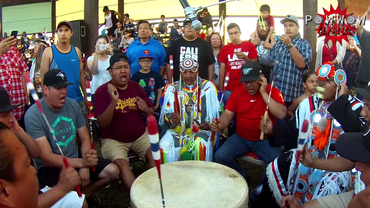 Northern Cree Singers Mens Chicken Dance Finals @ Driftpile Powwow 2016 ...