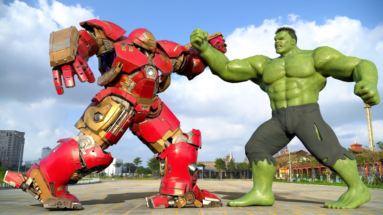 Hulk Smash vs Iron Man Fight Scene | Transformers The Last Knight | New ...