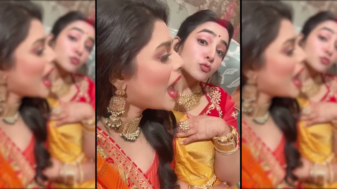 Mon Phagun Serial Actress New Short Video | Off-screen bonding ...
