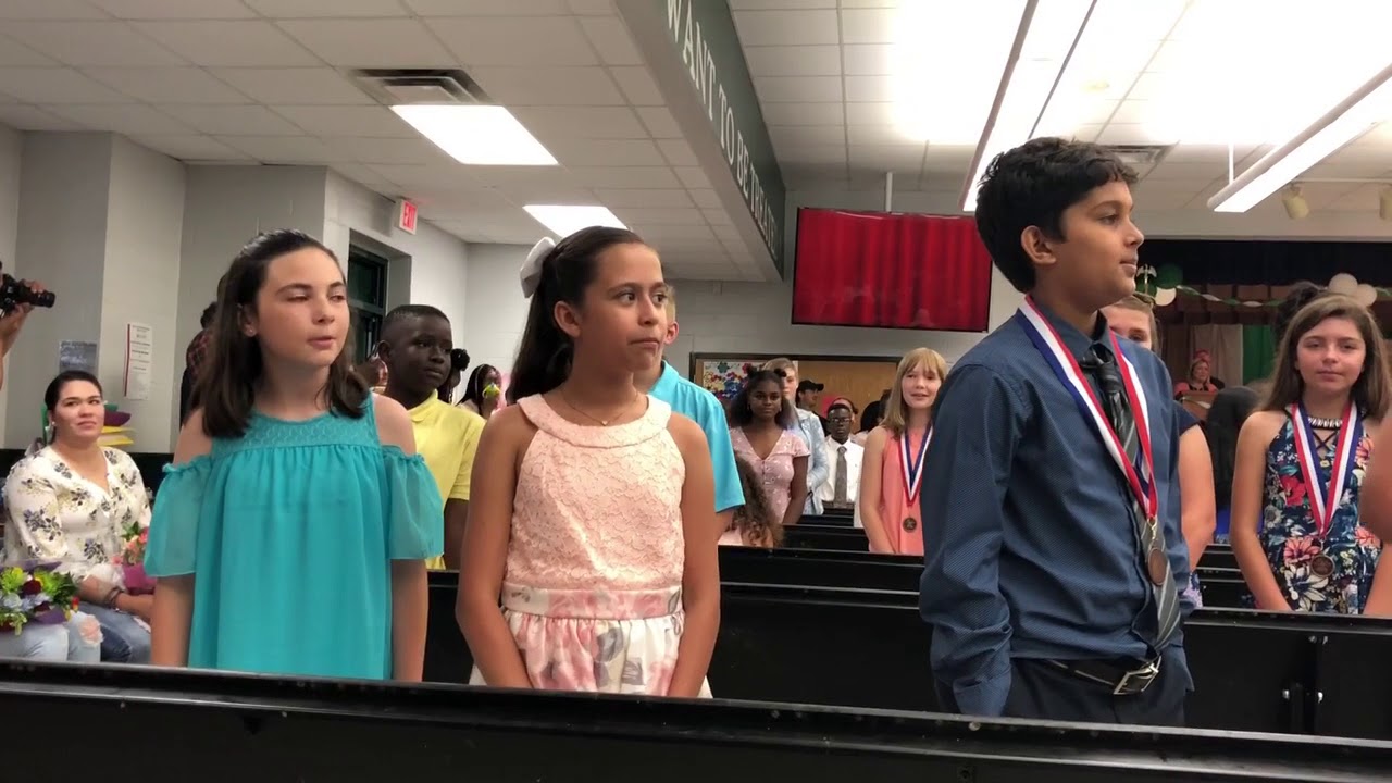 Saddlewood Elementary 2017-2018 5th grade Graduation Song - YouTube