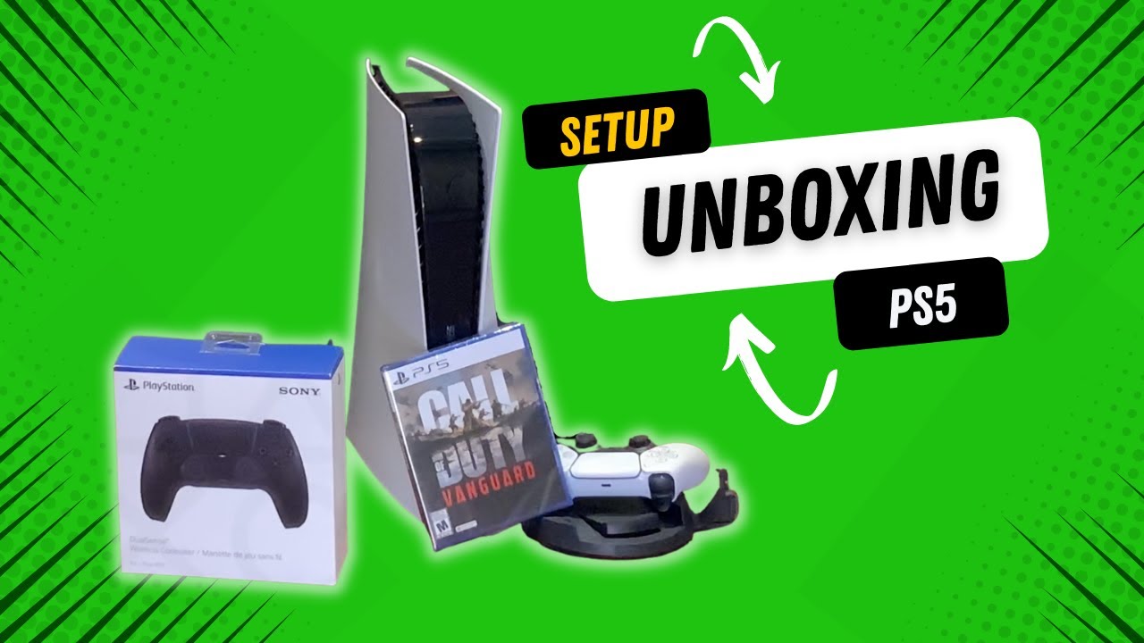 PS5 Unboxing and Gaming Setup - YouTube