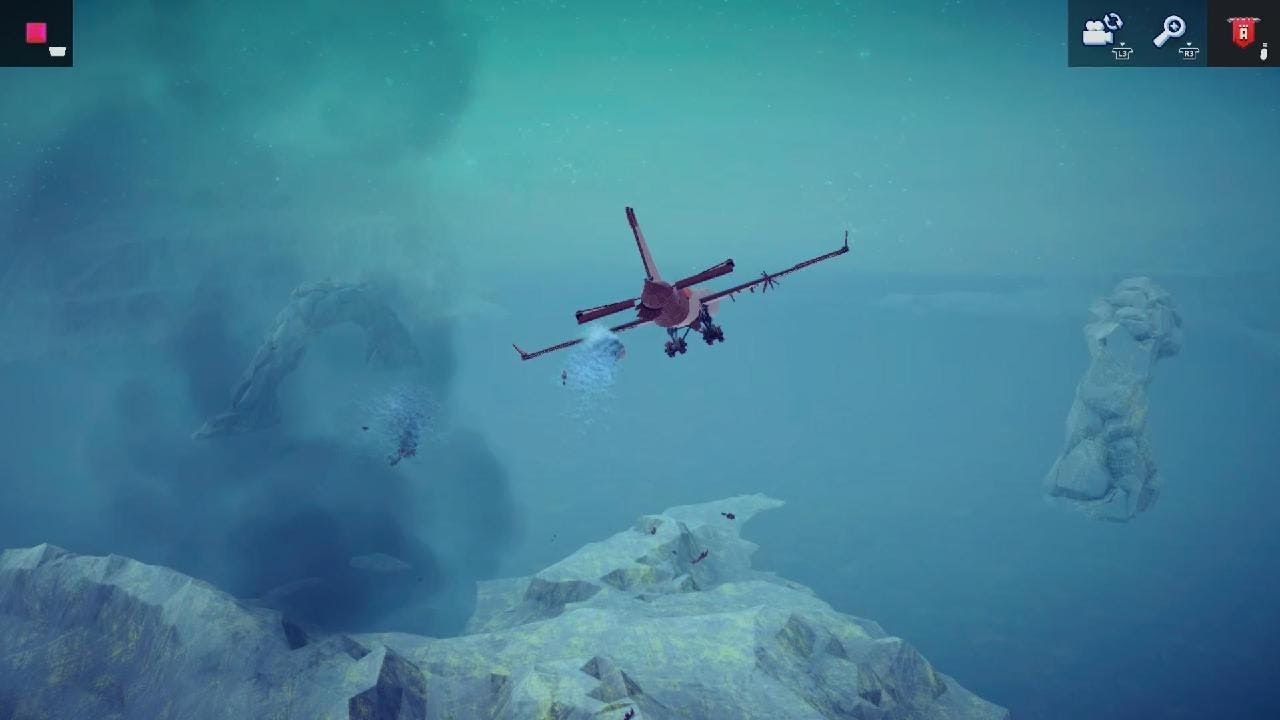 Besiege far emergency landing - YouTube