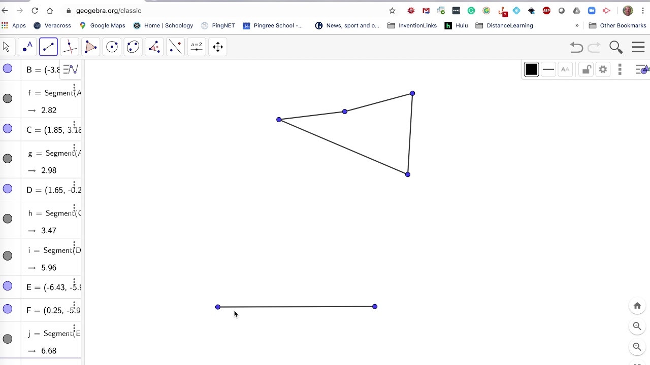 GeoGebra-Introduction to "Classic" and Square Construction - YouTube