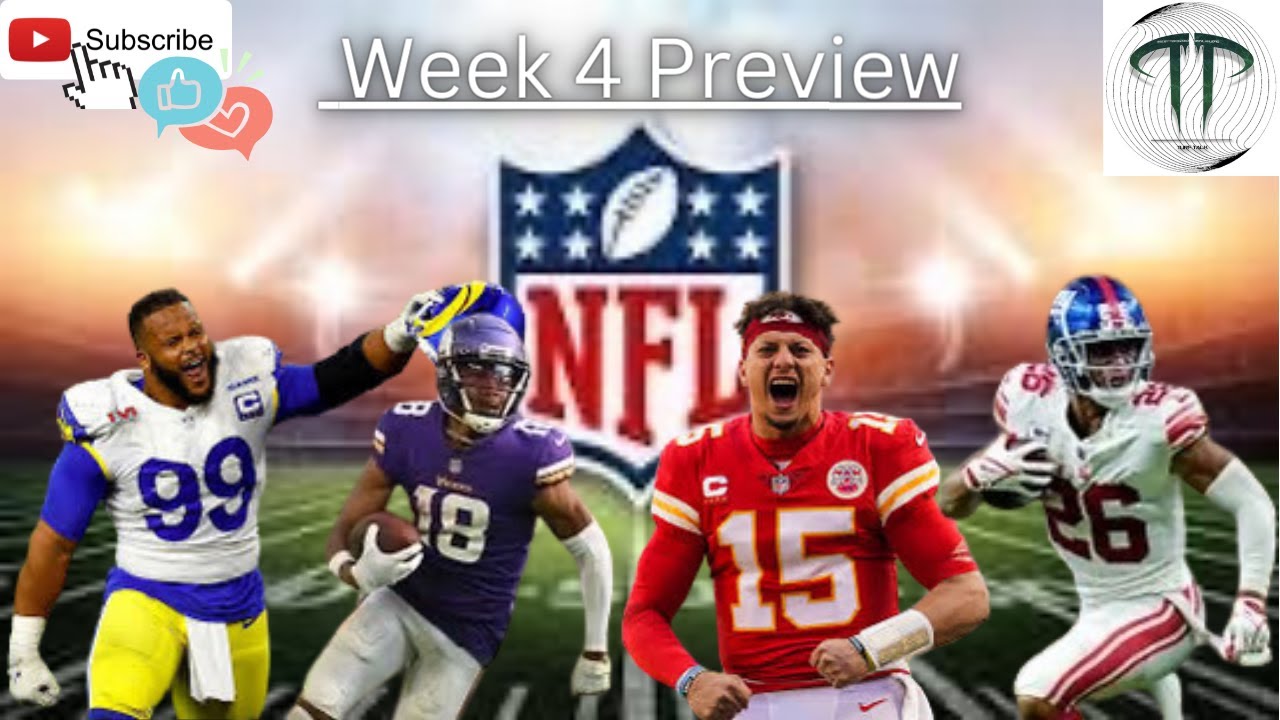 NFL Week 4 Preview I Reacting to Tua Situation - YouTube