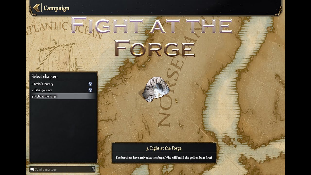 Age of Mythology: Retold - The Golden Gift Campaign, Mission 3: Fight at the Forge - YouTube