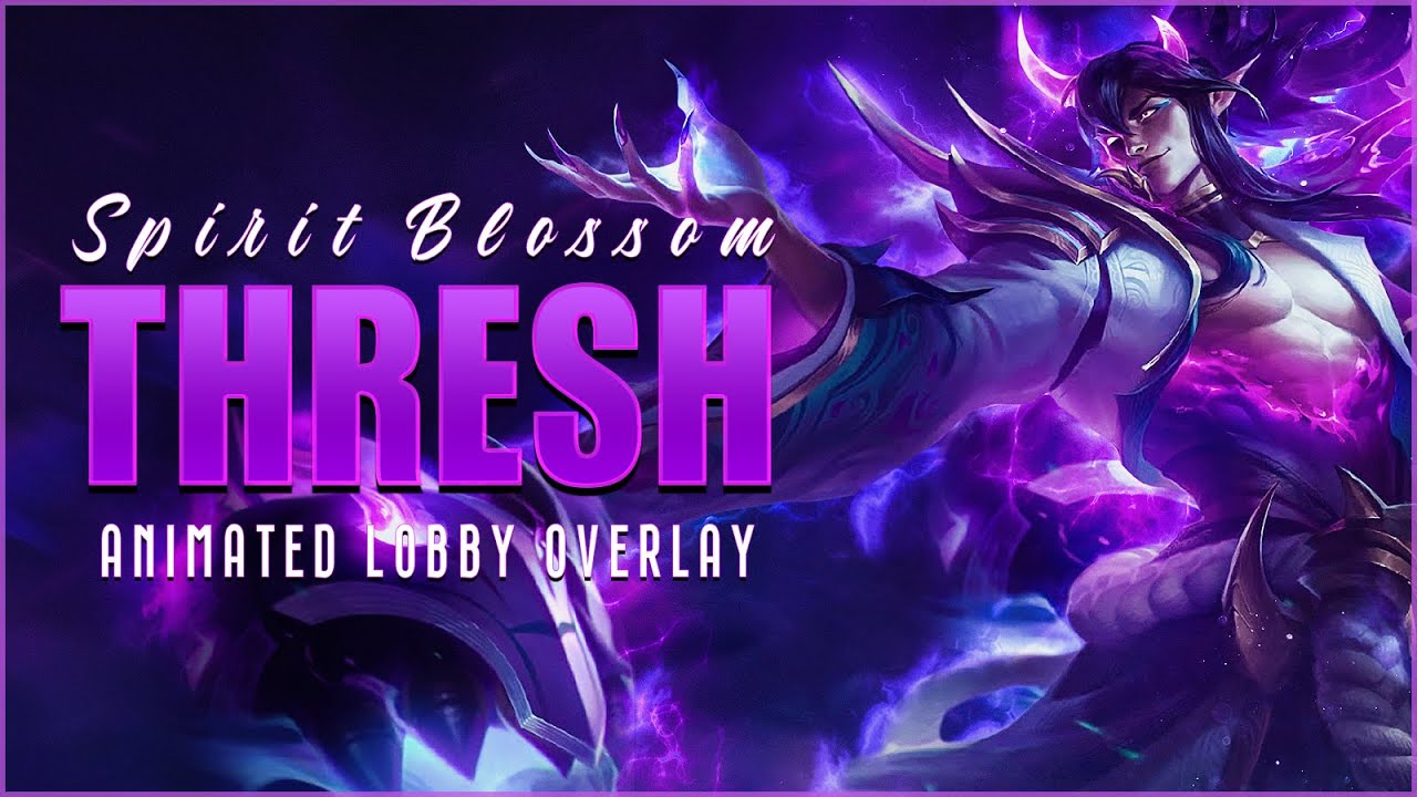 🎞️ SPIRIT BLOSSOM THRESH - ANIMATED LOBBY OVERLAY - YouTube