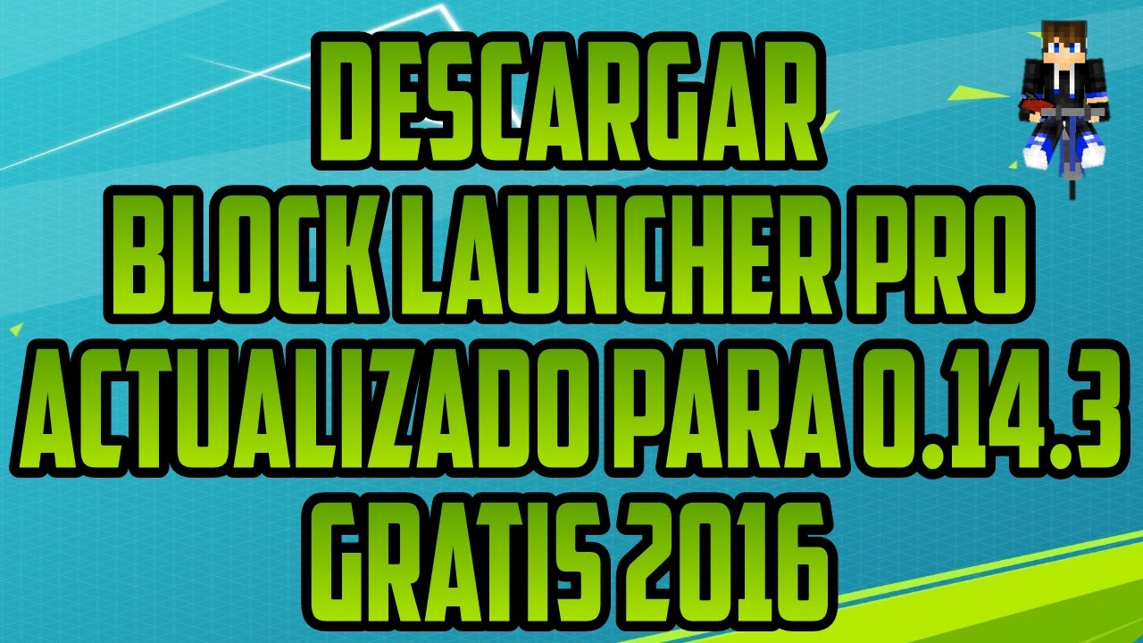 Descargar Block Launcher Pro Para Minecraft Pe 0.14.3 Compatible Con ...