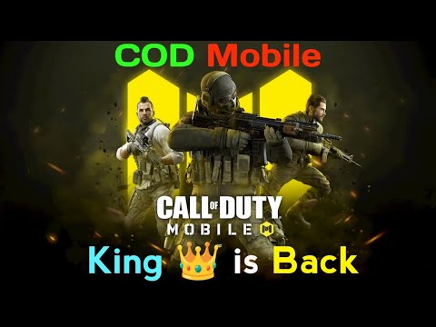Call of Duty King 👑 is back | Call of Duty Mobile | PTech Gamerx - YouTube