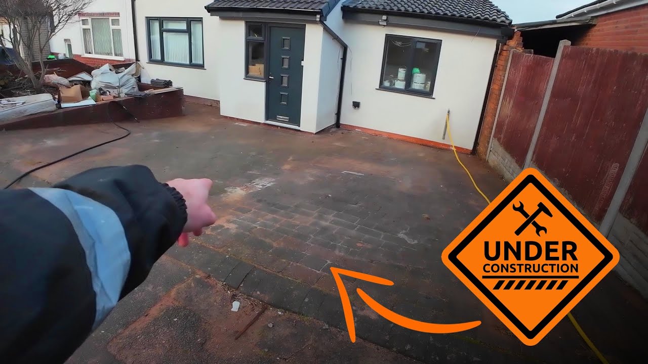 Builders left this drive in such a mess! - YouTube