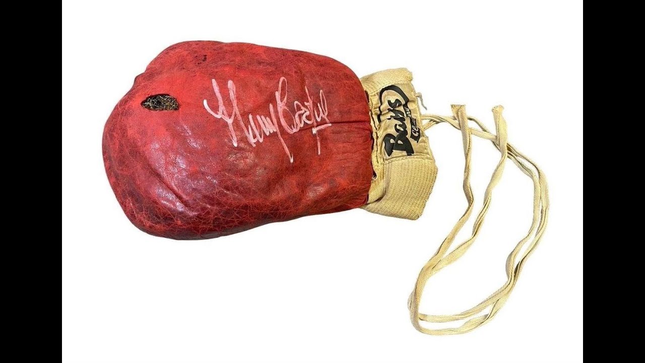 Cassius Clay boxing glove made in Somerset up for auction - YouTube