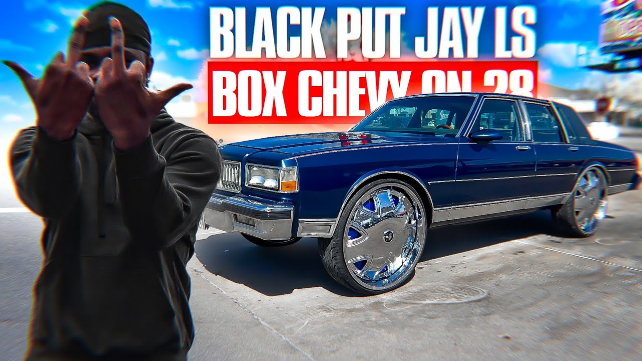 @Mrbox89 Put Jay LS Box Chevy On 28” DUBS! 🤝🫡 - YouTube