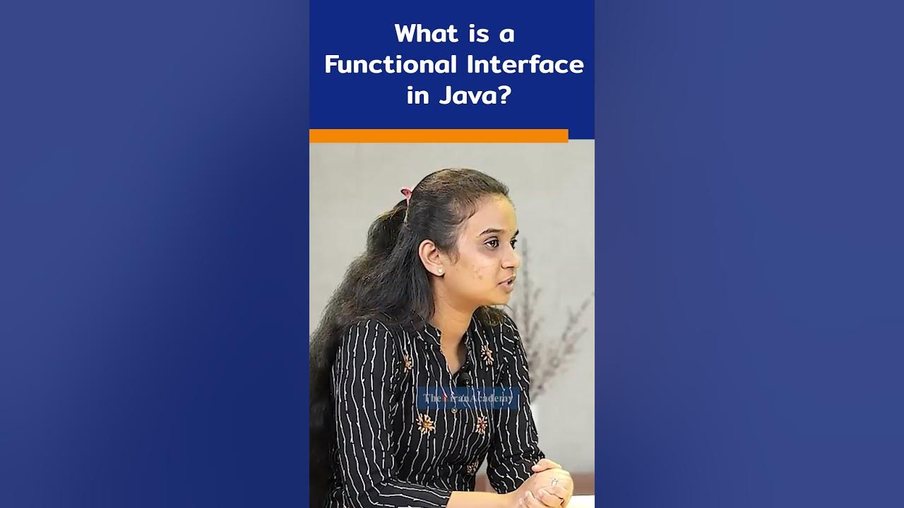 Java Interview Question | What is a Functional Interface in Java? | #shorts #kiransir - YouTube