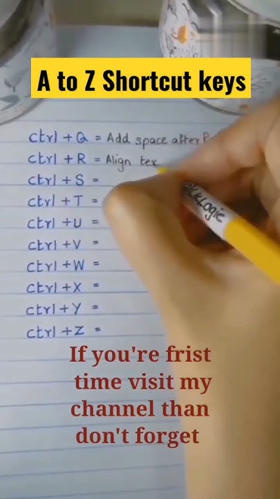 Computer Shortcut key #computer #computerknowledge #motivation #shortvideo #learning #secret ...
