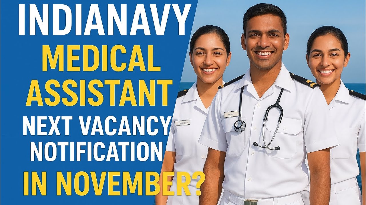Indian Navy Medical Assistant New Notification Out || Navy Medical ...