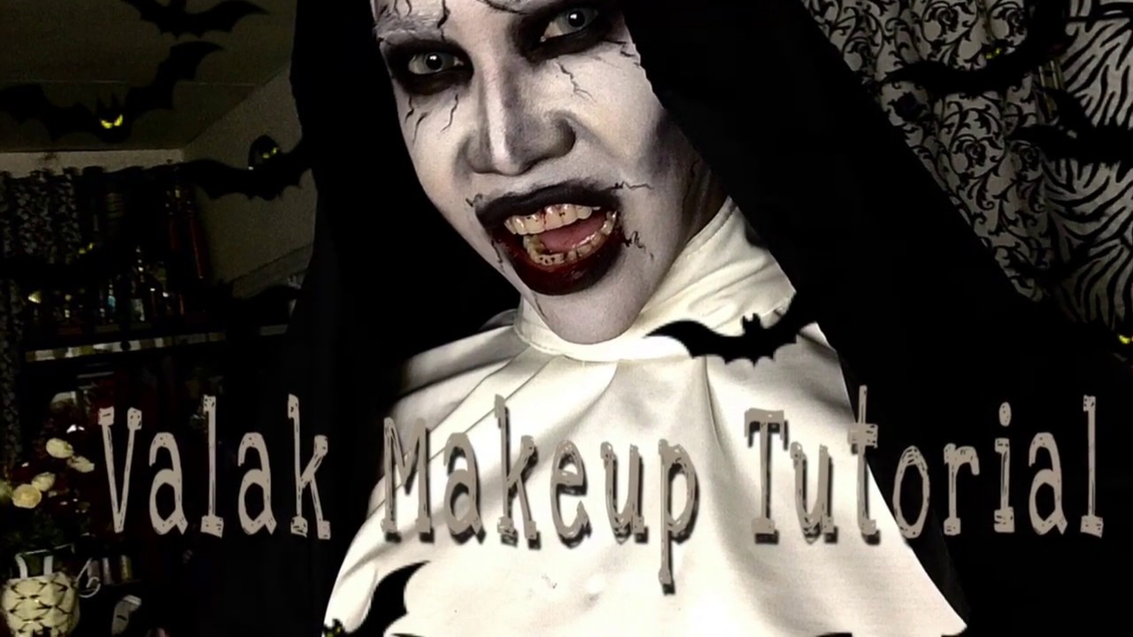Valak Makeup Tutorial - YouTube