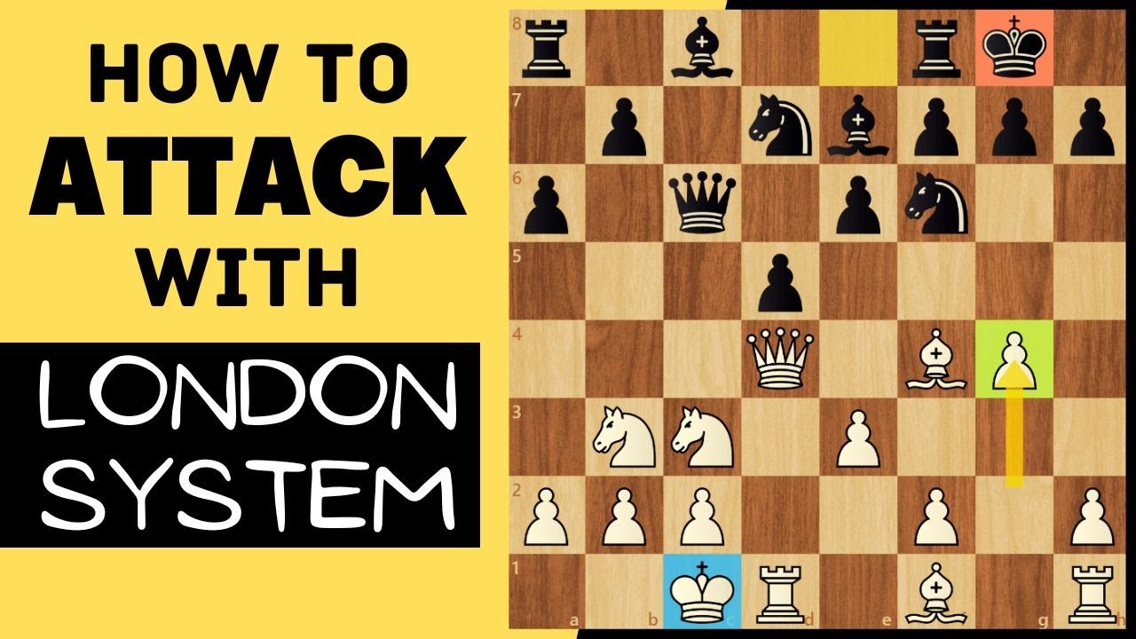 How To Play The Attacking London System | New Idea | London System ...