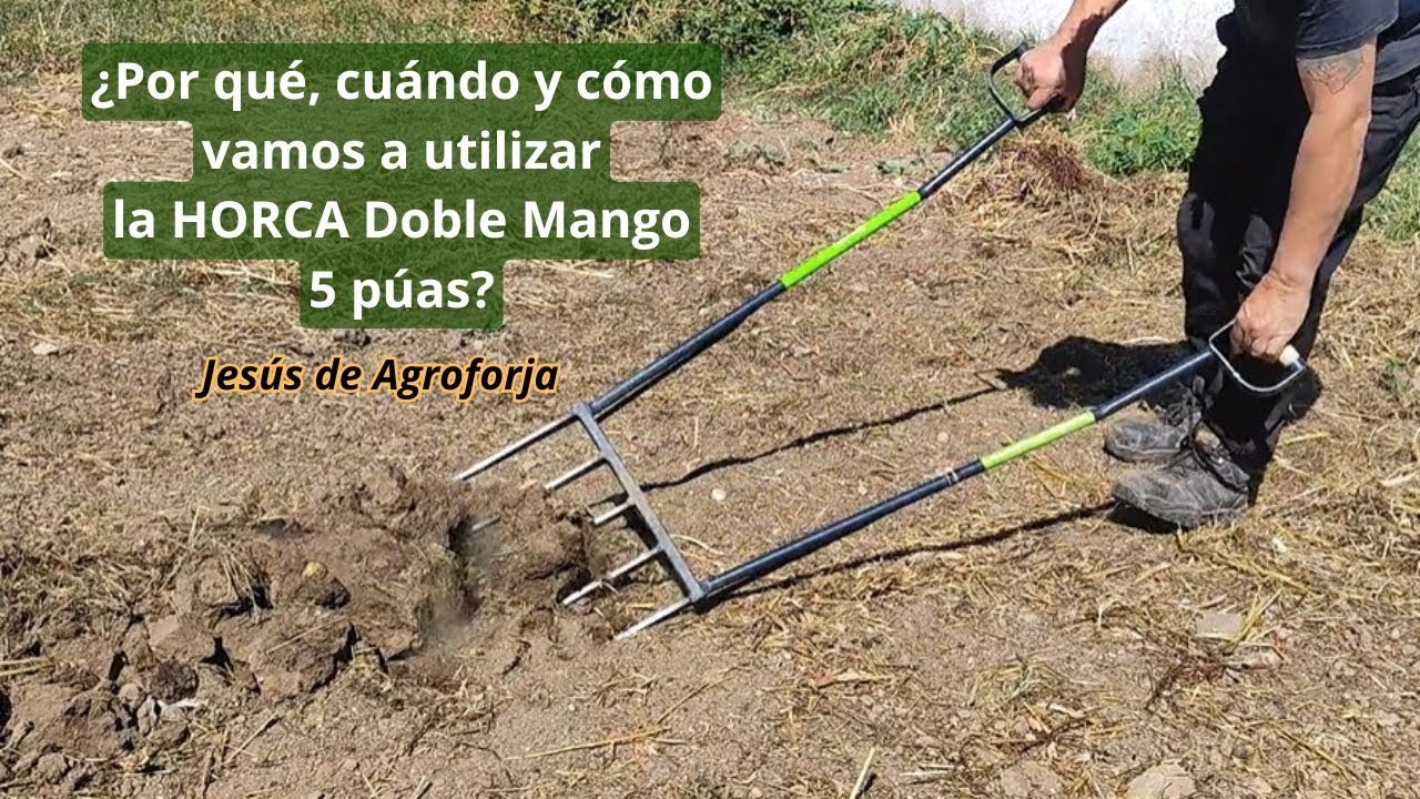 ¿POR QUÉ, CUÁNDO Y CÓMO vamos a utilizar la HORCA Doble Mango 5 púas ...