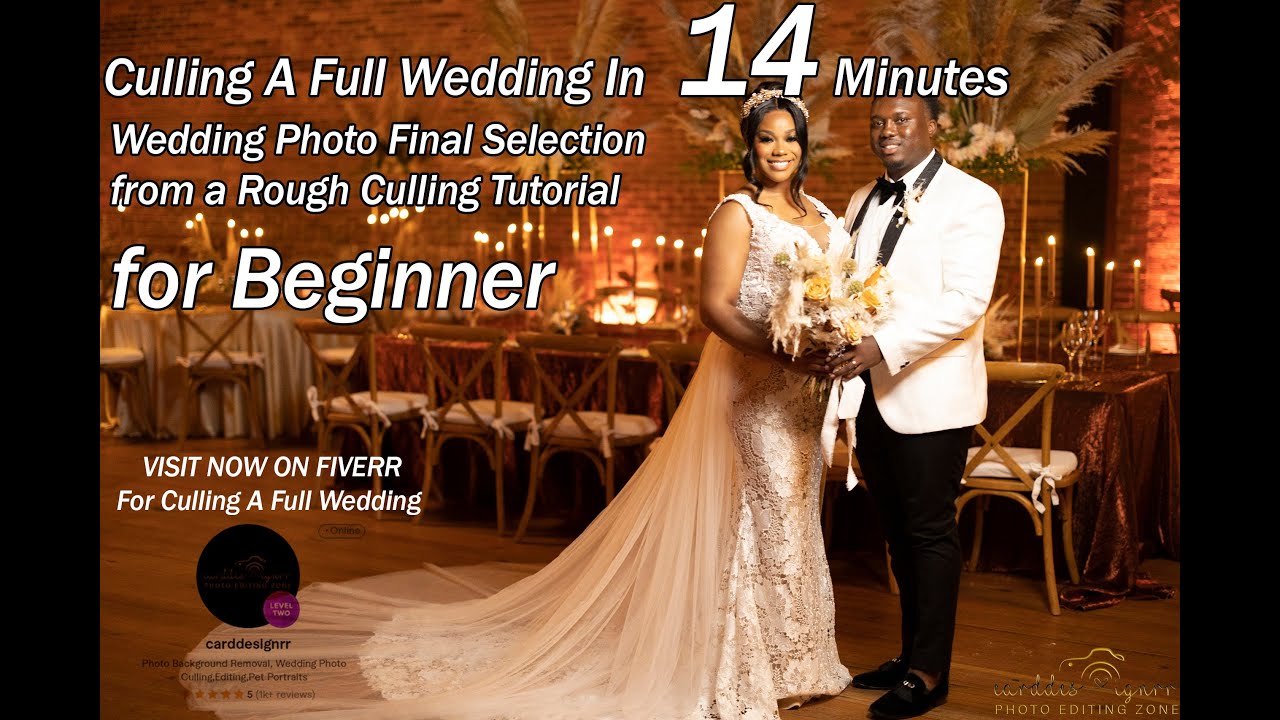 Culling A Full Wedding In 14 Minutes From a Rough Selection - YouTube