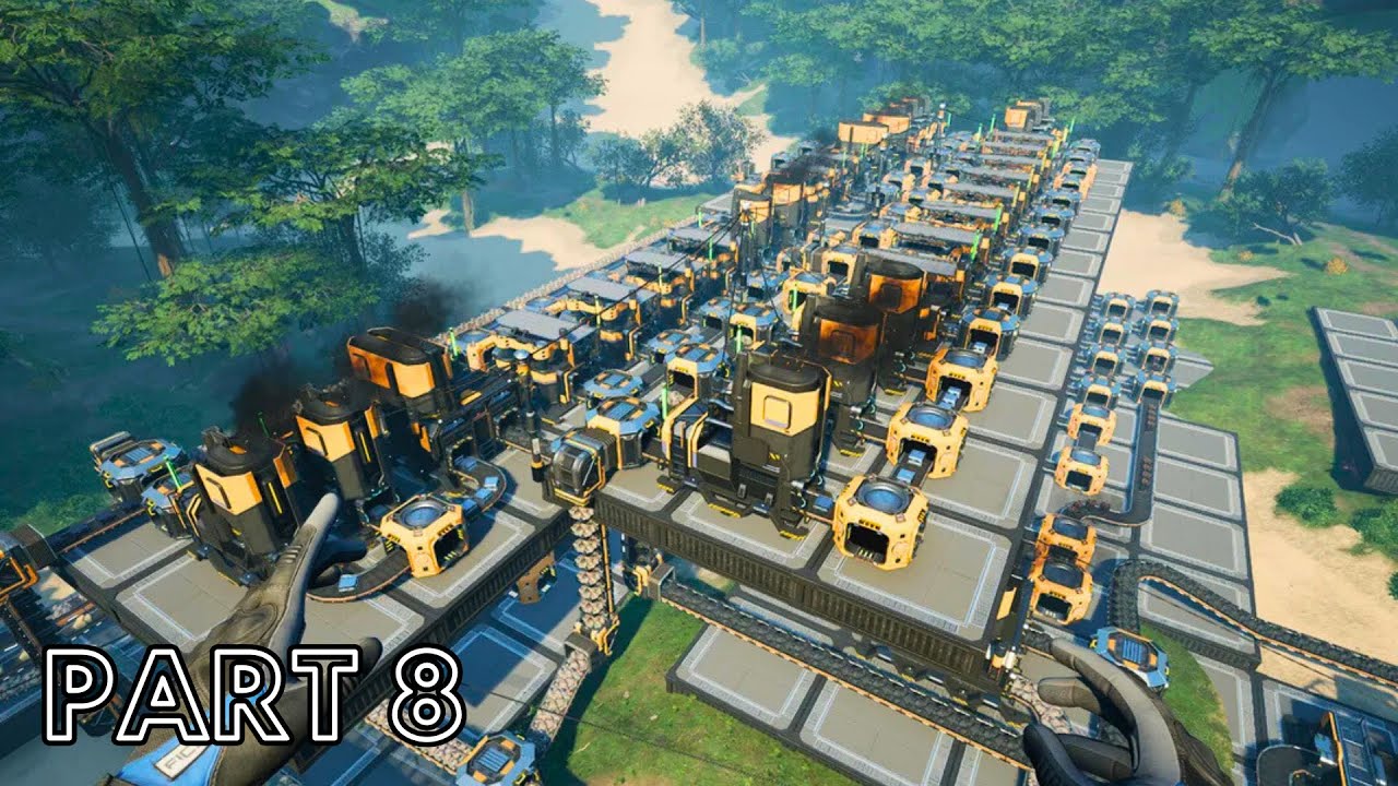Modular frames┃Satisfactory - 4K Gameplay Part 8 - YouTube