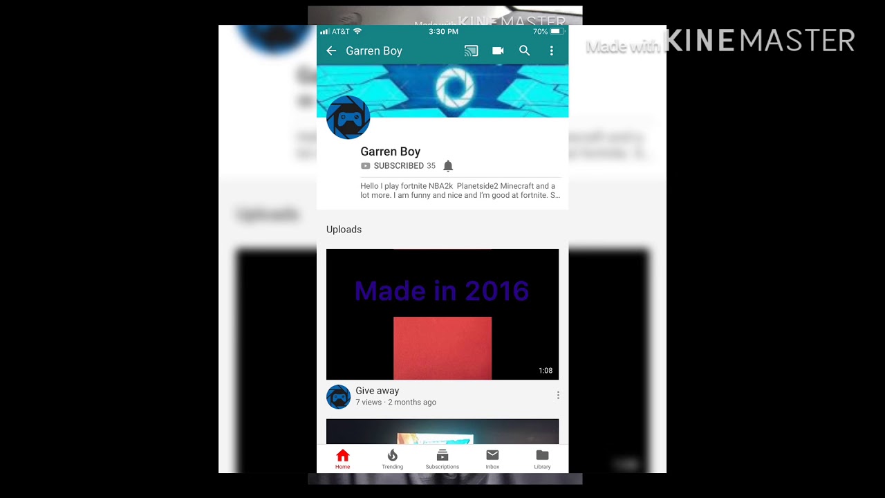 Evolution of my channels - YouTube