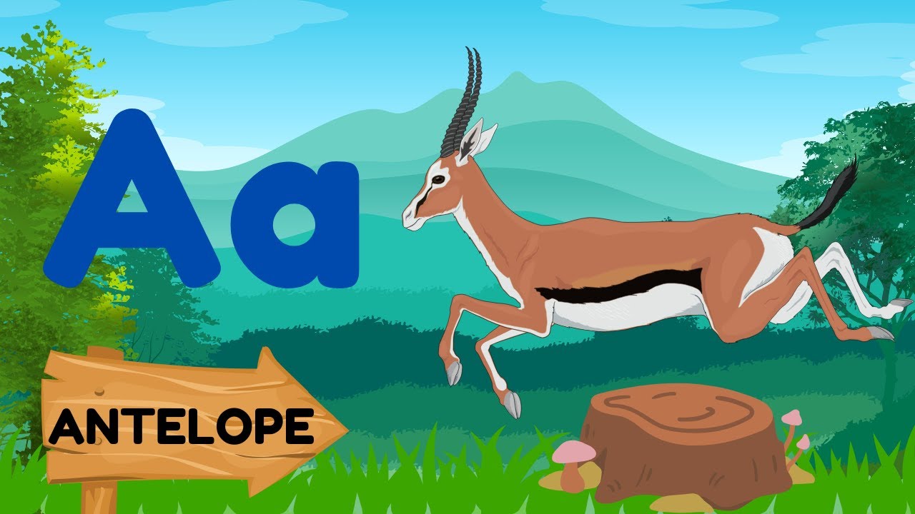 Learn ABC Alphabet with Animals for Kids | Phonics Animals Song for ...