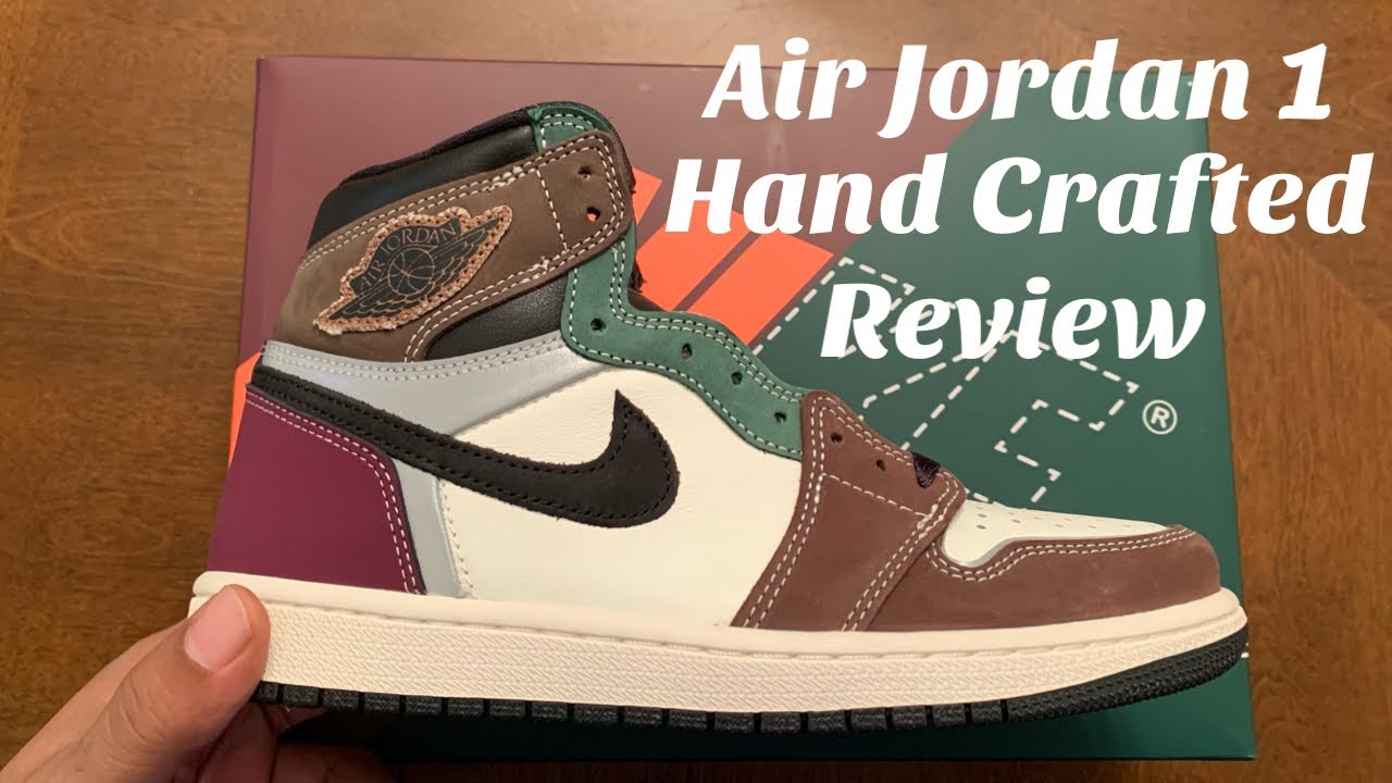Air Jordan 1 High Og Hand Crafted Unboxing & Review. Hand Crafted ...