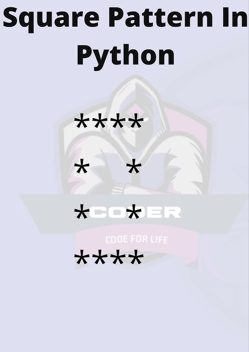 Square Pattern Python Code Solution Youtube 8999