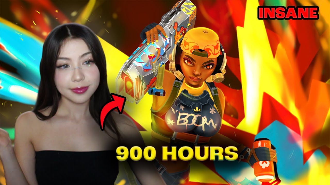 This is what 900+ Hours on Raze Looks Like in Valorant - YouTube