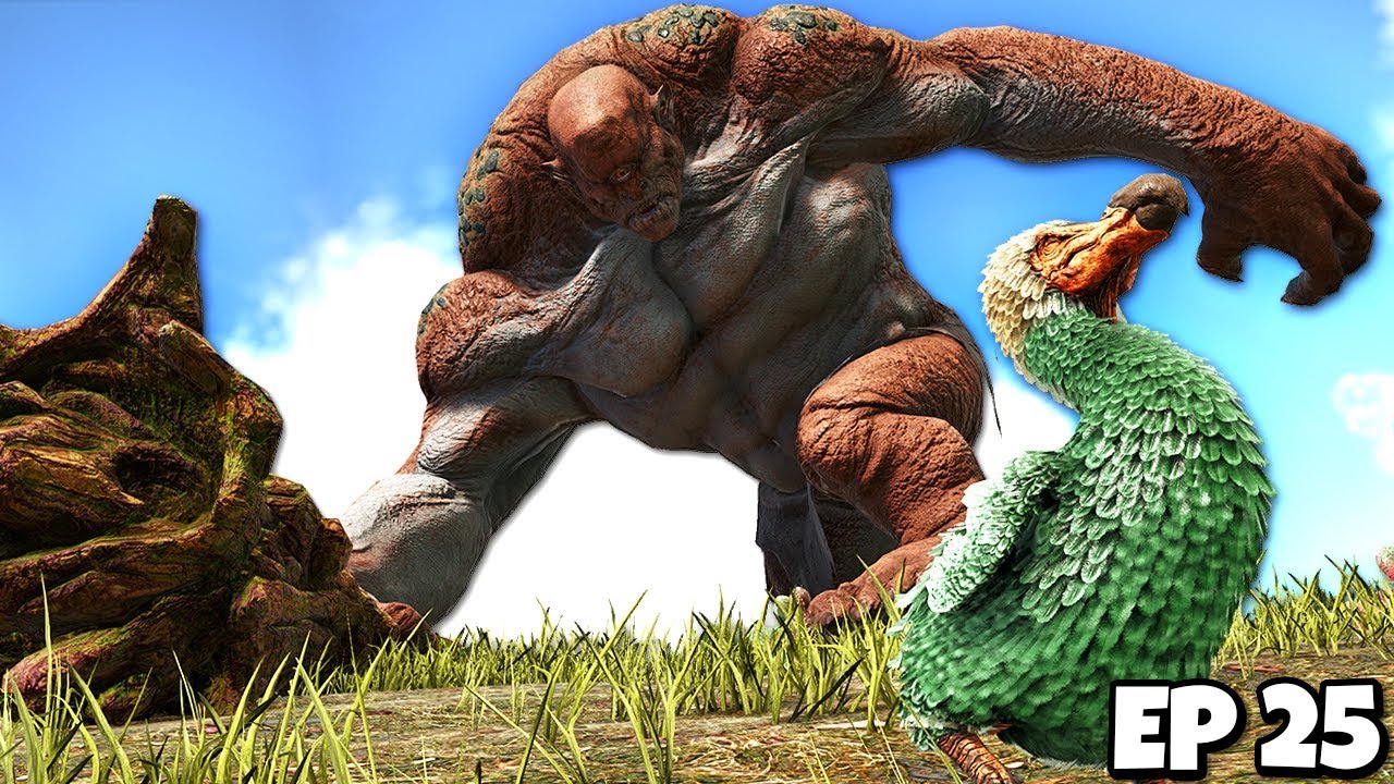 Taming A GIANT CYCLOPS to Destroy the Dodo Army! | ARK Survival Evolved ...