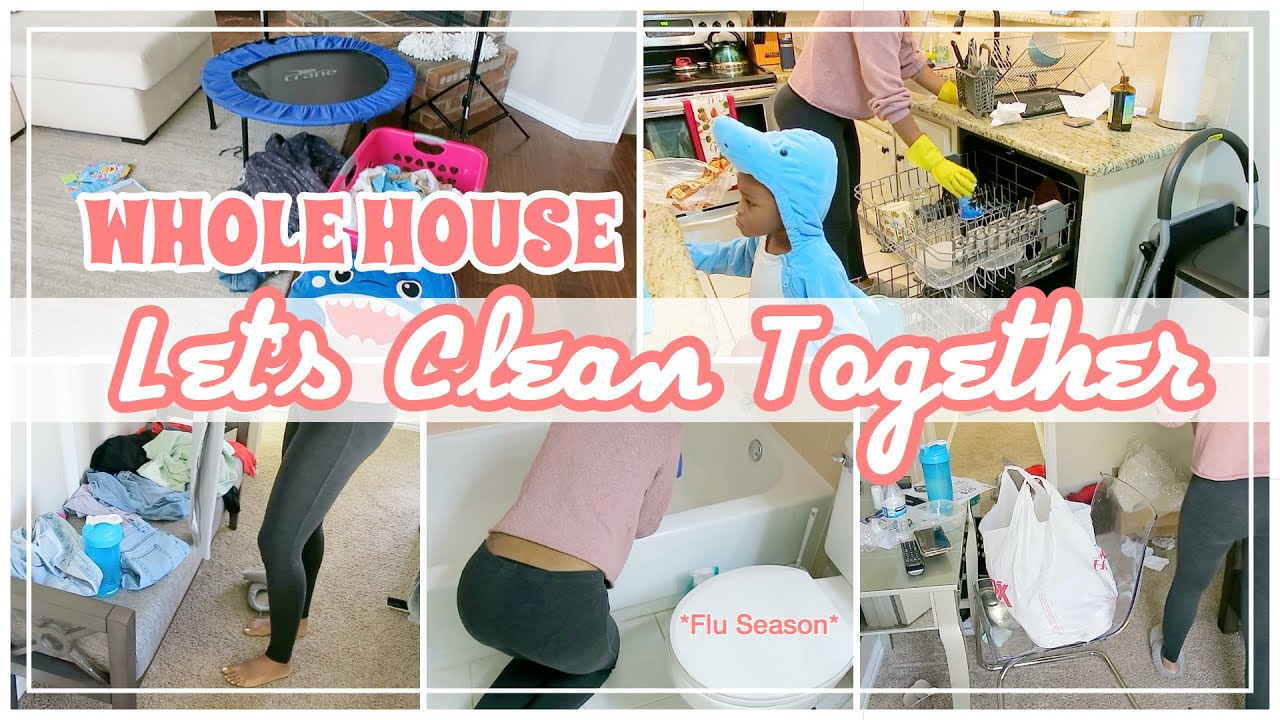 LET'S CLEAN TOGETHER // WHOLE HOUSE // TIME LAPSE CLEANING - YouTube
