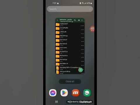 Tutorial: how to import mods in Zarchiver to MCPE - YouTube