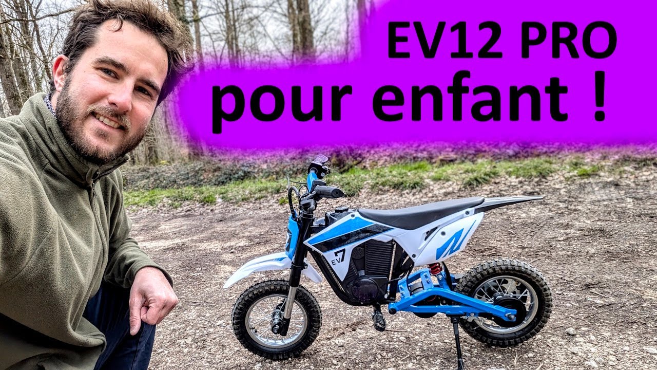 Evercross EV12 PRO - La mini moto cross pour enfant ! - YouTube