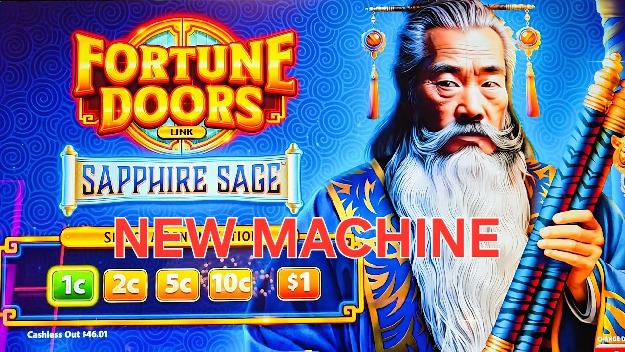 New Machine!!!! Fortune Doors: Sapphire Sage, Amethyst Princess, Jade ...