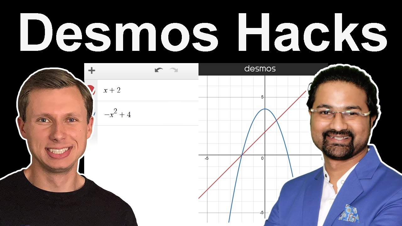 Desmos Hacks for Digital SAT with Darshan and Dan! - YouTube